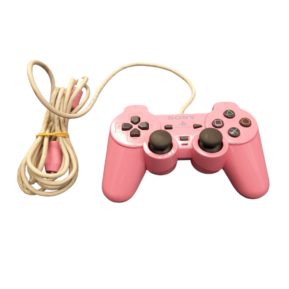 Pre-owned Sony Dualshock 2 PS2 Controller - Pink - Own4Less